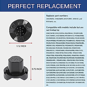 240328203 Refrigerator Door Hinge Bearing for Frigidaire & Electrolux Refrigerators, Door Hinge Bushing Replacement Part – Replaces 7240328203, AP3757897, 1056737 (1 Pack)
