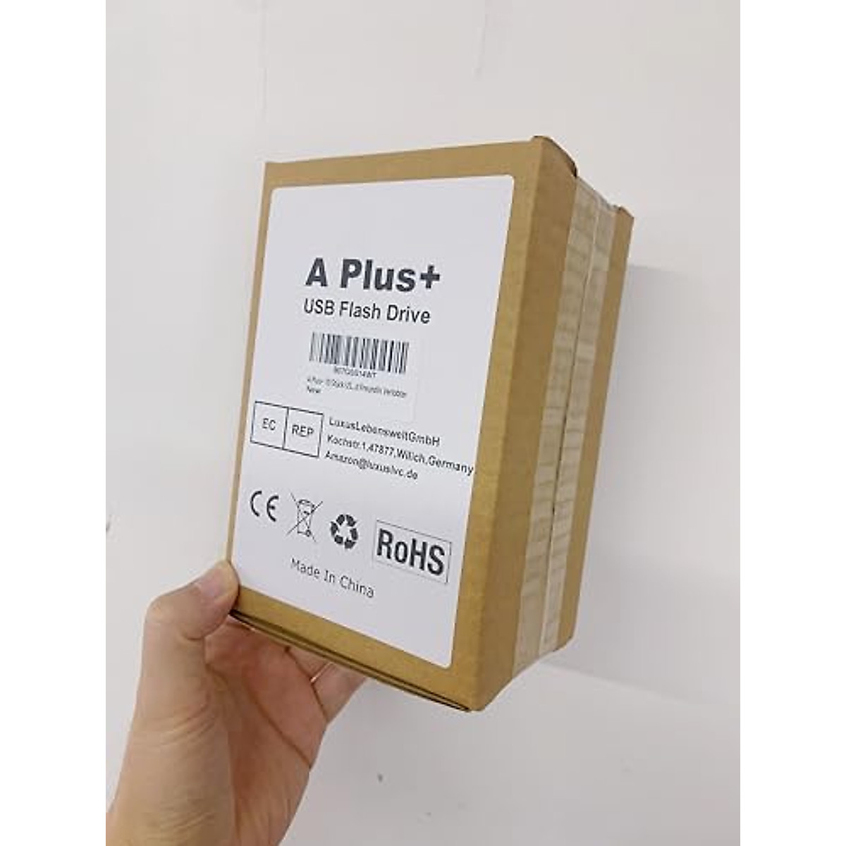 A Plus+ 10 Pack USB 3.0 Flash Drives 64GB Bamboo Leaf USB 3.0 Memory Stick Birthday Gifts