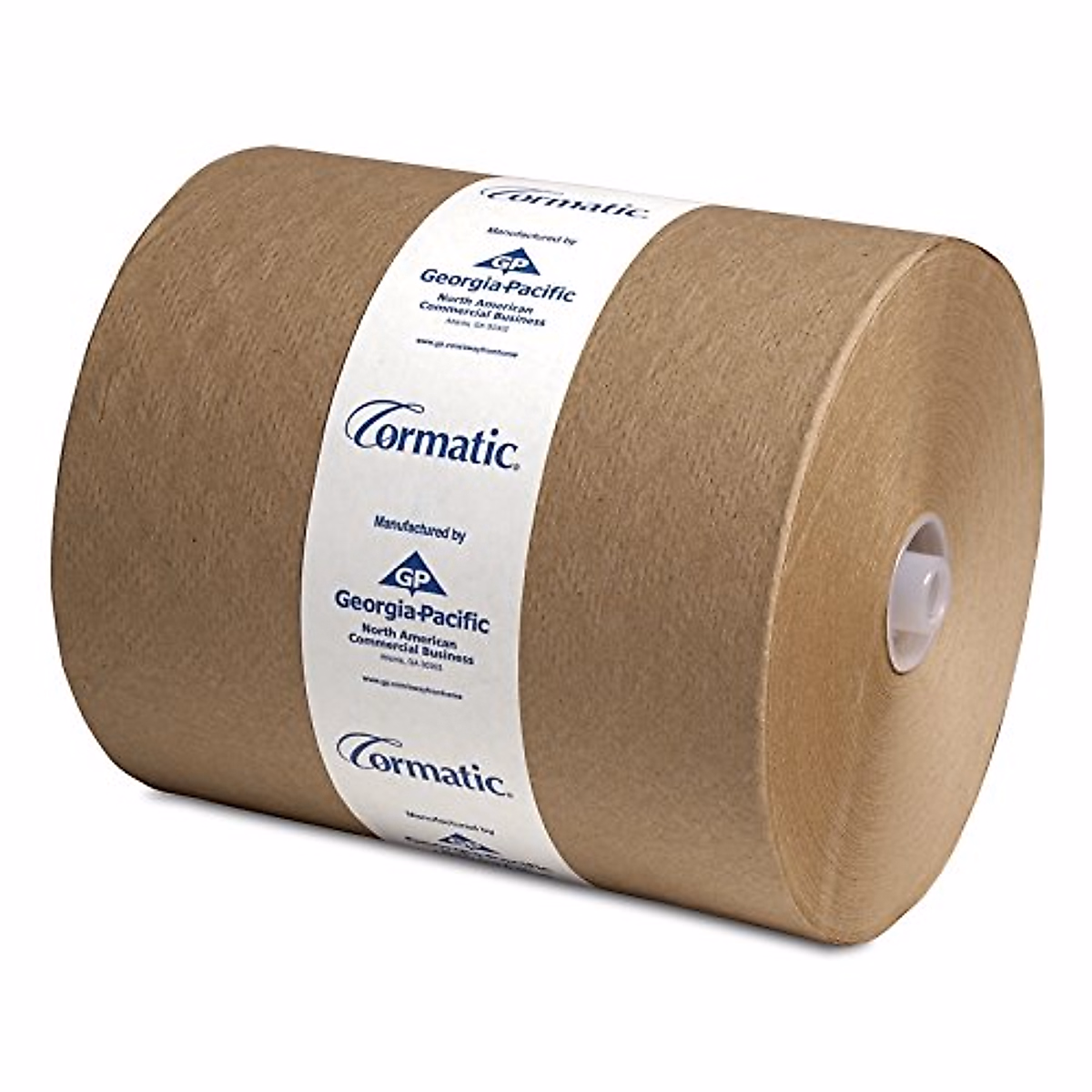 Georgia Pacific 2910P Cormatic Hardwound Paper Towels, 8.25" x 700' Roll, Brown, Poly-Bag Protected (1 Individual Roll of 700')