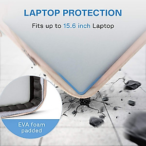 BAGSMART Laptop Bag for Women, 15.6 Inch Laptop Briefcase, Laptop Case Lockable Computer Bag, Laptop Messenger Bag for Travel Business, Pink