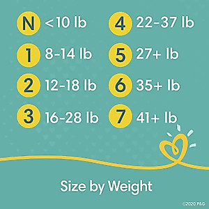 Pampers Swaddlers Newborn Diapers, Size 1, 96 Count