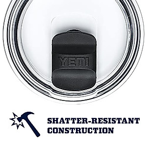 YETI Rambler 10 oz Stackable Mug, Vacuum Insulated, Stainless Steel with MagSlider Lid, Black