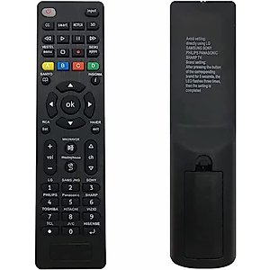 Universal Remote Control for Samsung, Sharp, LG, Sony, Panasonic, Toshiba,TCL Smart TVs and Other Brands with Netflix Smart TVs Remote Control