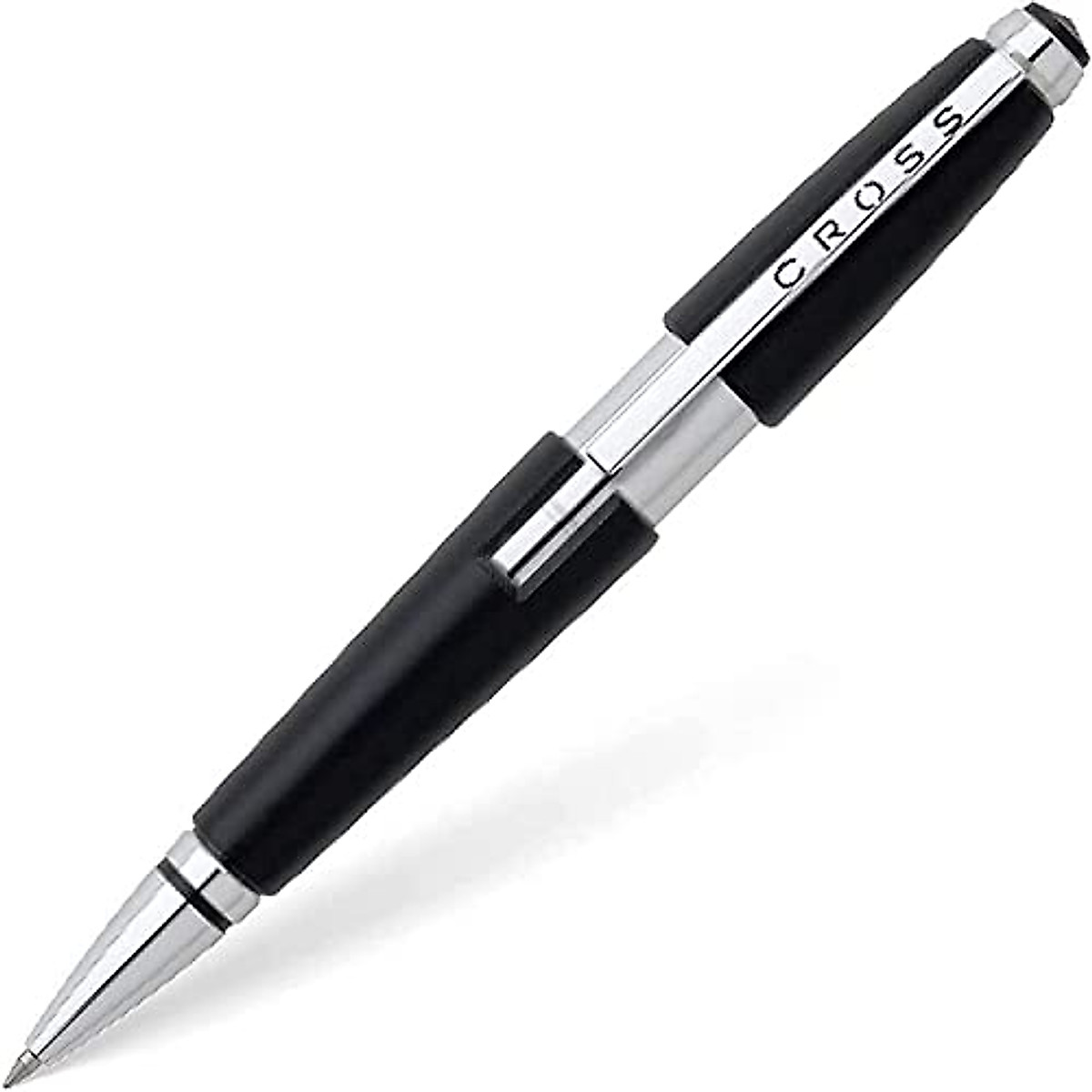 Cross Edge Gel Pen, Retractable, Medium 0.7 Mm, Black Ink, Black Barrel