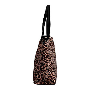 Versace Jeans Couture Reversible Signature Animal Print Large Shopper Tote for womens