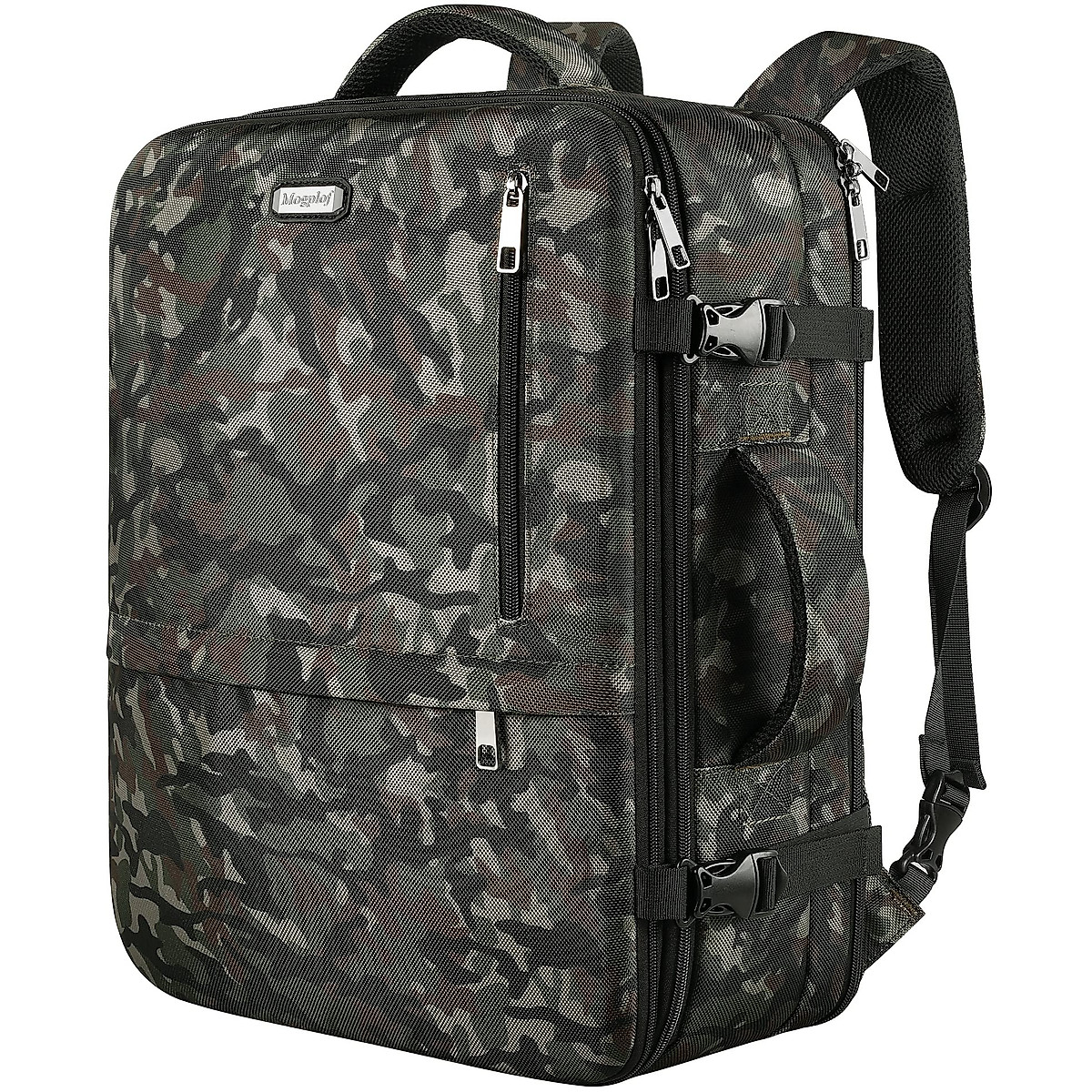 Mogplof Carry on Backpack Flight Approved, 40L Travel Backpack for Men, Extra Large Expandable Backpack Suitcase, Water Resistant Backpack Luggage for Travel Perfect Fit for 17 Inch Laptop