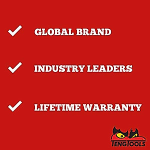 Teng Tools 500 Gram Cross Peen Engineers Hammer With One Round Face & One Wedge Peen Face - HMEG500, Silver