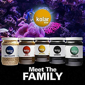 Kolar Labs GFO - 1 Pound Bag of Phosphate Removal Media for Salt Water Reef Aquariums and Coral Health