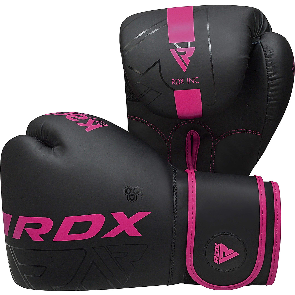 RDX Women Boxing Gloves Sparring Muay Thai, Premium Maya Hide Leather, KARA Patent Pending, Kickboxing MMA Training, Punch Bag, Focus Mitts Pads Double end Ball Punching Workout
