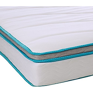 Linenspa 8 Inch Memory Foam and Spring Hybrid Mattress - Medium Firm Feel - Bed in a Box - Quality Comfort and Adaptive Support - Breathable - Cooling - Guest and Kids Bedroom - Twin XL Size
