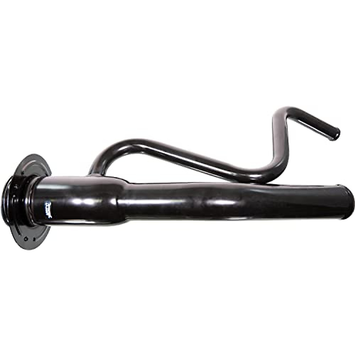 APDTY 688839 Gas Tank Fuel Filler Neck Tube Steel Pipe Compatible With 1999-2010 Ford F250 F350 F450 Super Duty Pickup w/Diesel Engine (96" INCH Bed Length; Black Powder Coated; Replaces 8C3Z9034KF,