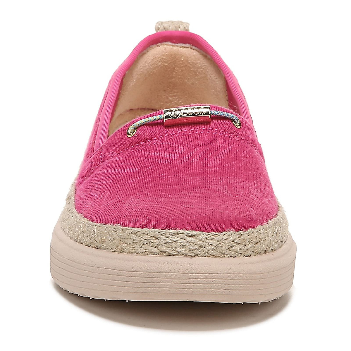 BZees Womens Maui Slip-on Loafer, Pink, 7.5 US