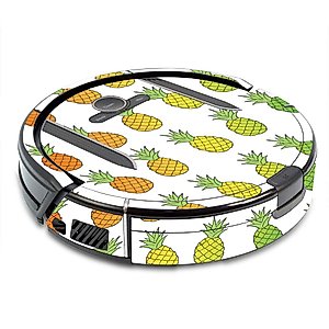 MightySkins Skin Compatible with Shark Ion Robot R85 Vacuum - Rainbow Pineapples | Protective, Durable, and Unique Vinyl Decal wrap Cover | Easy to Apply, Remove, and Change Styles | Made in The USA