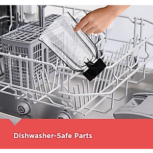 Black & Decker Ice Crush Blender with 56 Ounce (7 Cup) PerfectPour Plastic Jar, Powerful 6-tip Stainless Steel Blade, 8-speeds plus Pulse, 750 Peak Watts of power