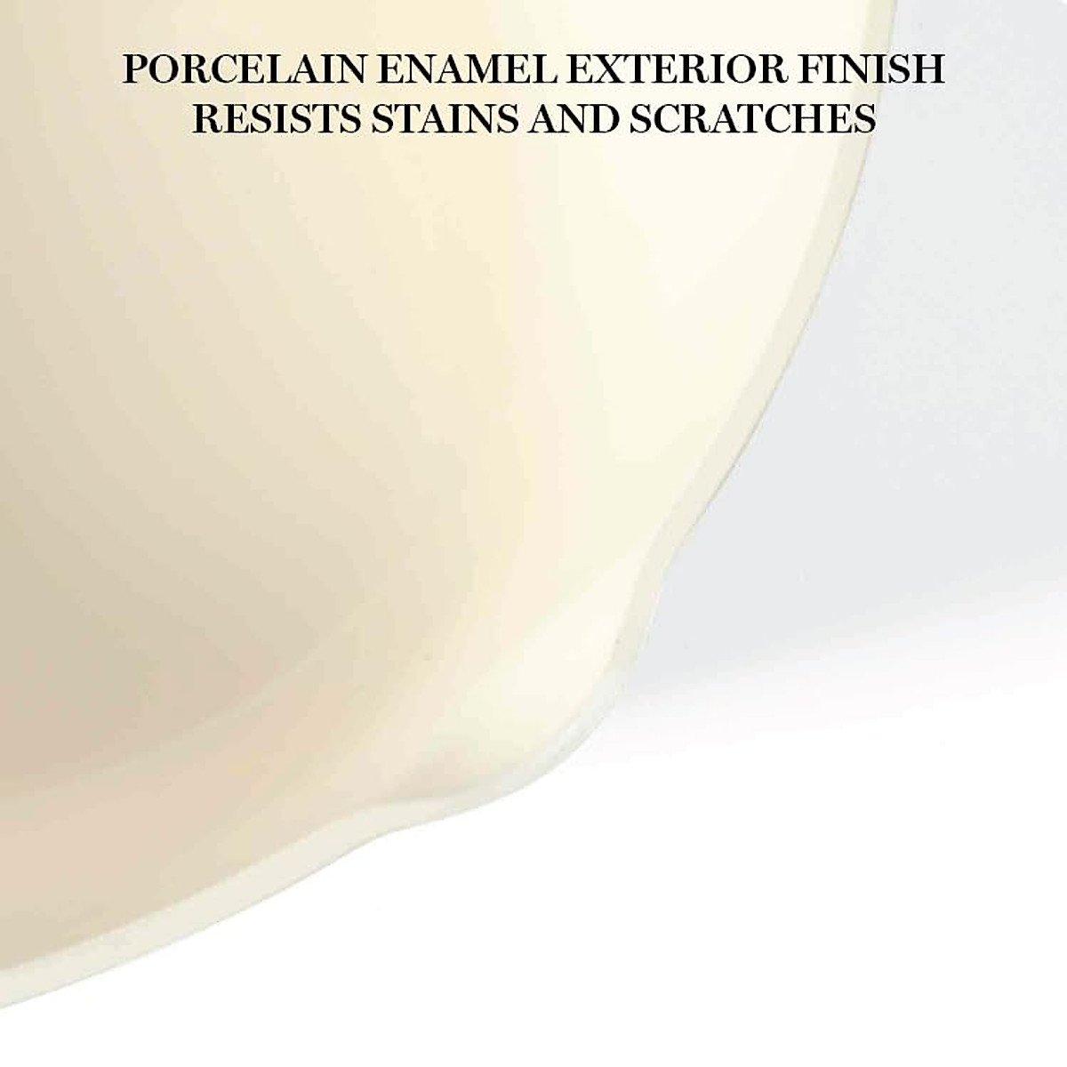 Martha Stewart Heathland Premium Nonstick PFA Free Ceramic Interior 10-Piece Tapered Aluminum Cookware Set - Linen White