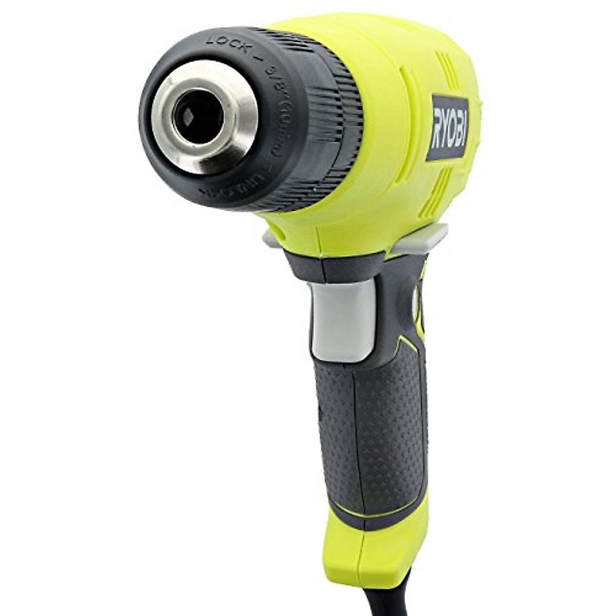 Ryobi D43K 5.5 Amp 3/8 Inch 1,600 RPM Variable Speed Trigger Corded Power Drill