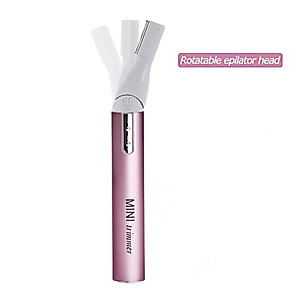 KIKAR Portable Electric Eyebrow Shaper - Safety Beauty Knife For Underarm / Leg / Body / Face / Hair - Stylish Metal Case Trimmer Shaver (Battery Operated)