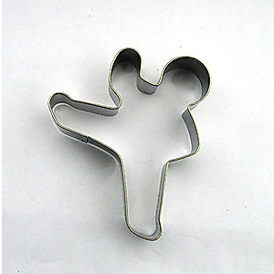 LAWMAN Kung Fu Karate Ninjabread man Cookie Cutter Fondant Baking Biscuit Fruit Cutter Set 5 pcs