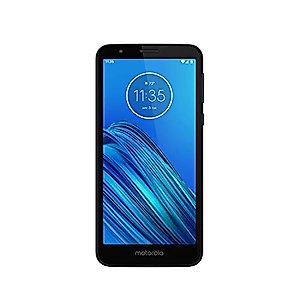 Motorola Moto E6 Smartphone with 16GB Memory, Unlocked Cellular - Starry Black