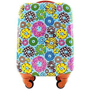 Travelers Club 5 Piece Kids' Luggage Set, Donut