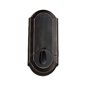 Kwikset 909 SmartCode Electronic Deadbolt featuring SmartKey in Venetian Bronze