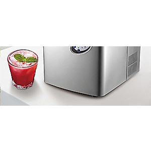 Frigidaire EFIC115 Extra Large Ice Maker, Stainless Steel, 48 lbs per day