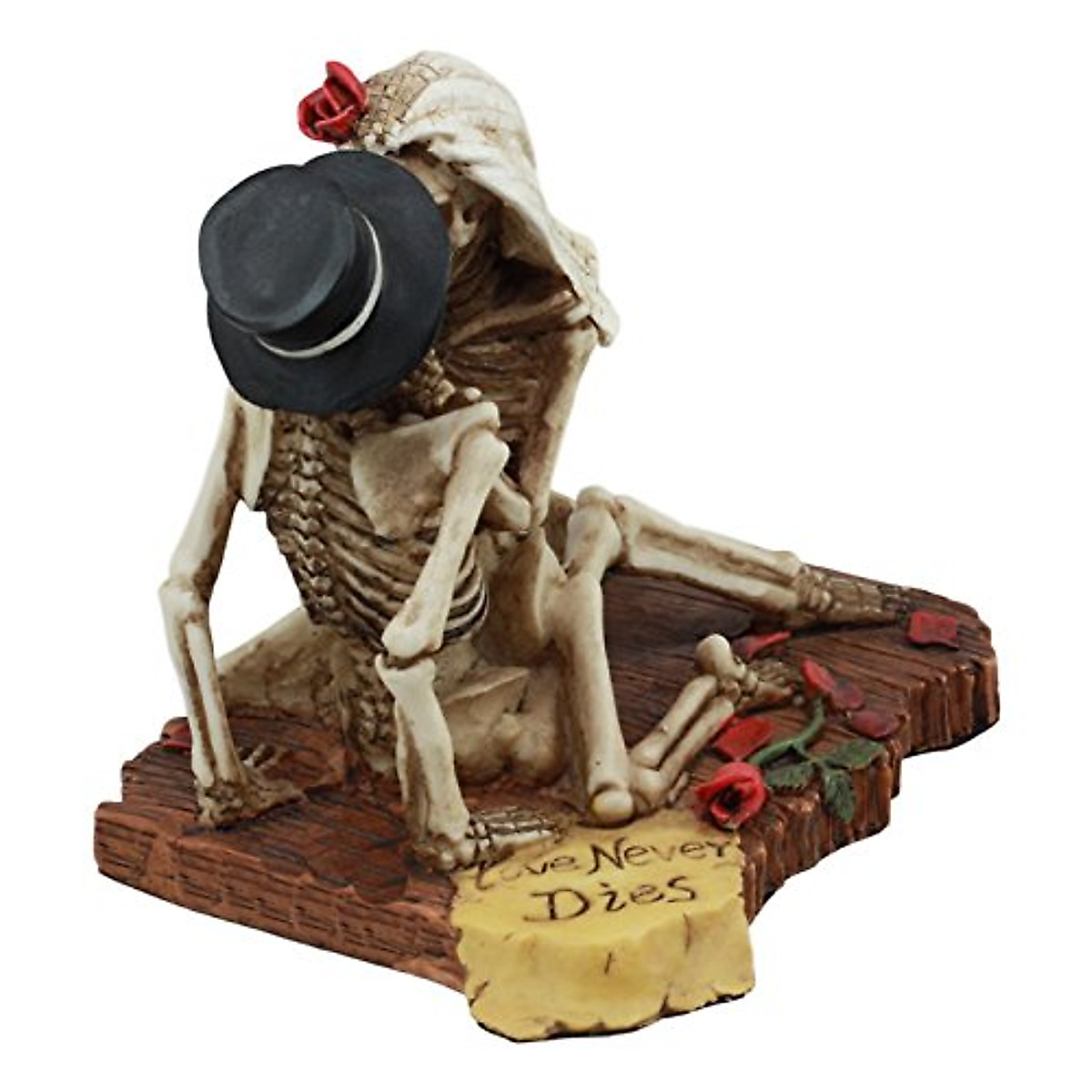 Gifts & Decors Wedding Skulls Love Never Dies Stranded CAST Away Skeletons Figurine