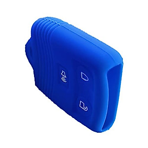 Silicone Smart Key Fob Cover Case Protector Keyless Remote Holder for Ford F150 F250 F350 Escape Expedition 3-Button Replacement for CWTWB1U331 CWTWB1U212 CWTWB1U345 GQ43VT11T