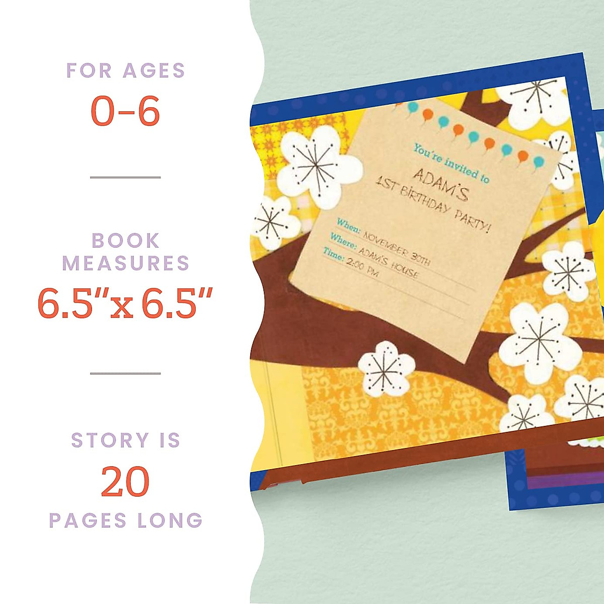 I See Me! Baby's First Birthday for Boys - Personalized Children's Story