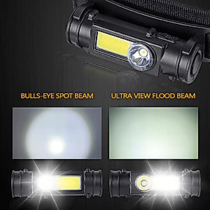 2 Pack UTV Dome Lights, Xislet Rechargeable UTV Interior LED Light Compatible with Polaris RZR Ranger Can-Am Maverick Honda Talon 1.25"-2.0" Roll Bar Cage Roof Lights