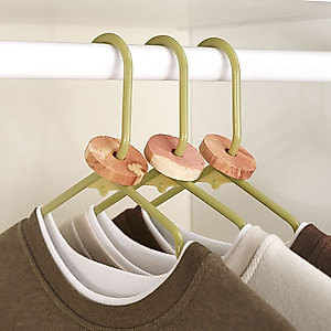 Household Essentials 14306 CedarFresh Red Cedar Wood Rings for Hangers - Set of 6