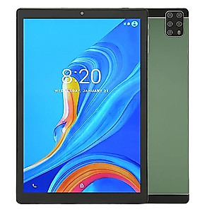 Haofy Tablet Computer, 5G WiFi Tablet 100-240V 6GB 128GB Front 2MP Rear 5MP IPS Screen for Photograph (US Plug)