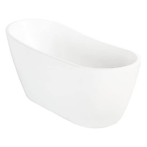 Signature Hardware 483534 Sheba 59" Free Standing Acrylic Oval Tub