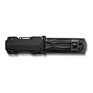 GERBER StrongArm Fixed Blade Knife with Serrated Edge - Black