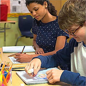 Five Star Interactive Notetaking, 1 Subject, Wide Ruled Spiral Notebooks, 100 Sheets, 11" x 8-1/2", 3 Pack (38605)