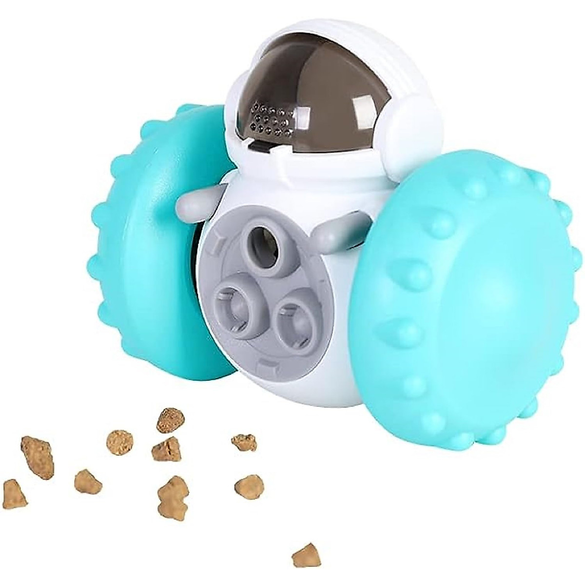 Pet Treat Interactive Food Dispenser Toy, Automatic pet Feeder Multifunctional Toy for Small and Large Dogs, and Cats, Improves IQ and facilitates Digestion