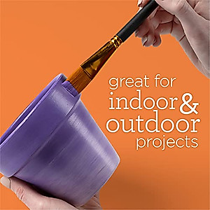 Apple Barrel Multi-Surface Acrylic Paint, 2oz, Orange Cream