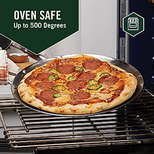 HexClad 3 Piece Hybrid Stainless Steel Cookware Set - 12 Inch Fry Pan, 12 Inch Griddle Skillet, 12 Inch WoK - Stay-Cool Handle - Dishwasher Safe, Non Stick, Works on Induction, Gas, & Electric Stove