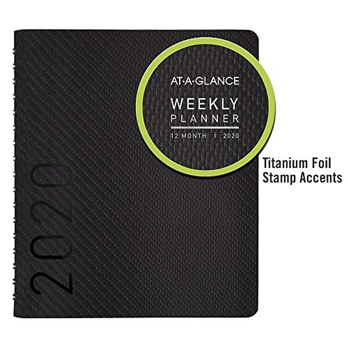 AT-A-GLANCE, Weekly/Monthly Planner, Graphite, Large (70260X4520)