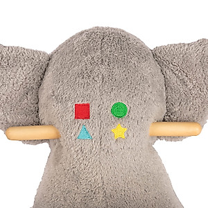 Rockin' Rider Ernie The Elephant Baby Rocker, Orange, Large