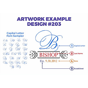 Straga Handmade Cheeseboard Personalized Fancy Initial Design #203-Wedding & Anniversary Gift for Couples-Housewarming & New Home Closing Present- Appreciation-Award-Gift for Parents-Wife-Husband