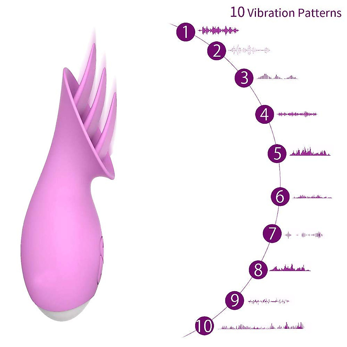 XINSAKAISUJI Personal Portable Rechargeable Mini Quiet Small Vibrators for Women Vibrating Toys Pleasure Personal Massager Women Portable Massager 10 Speeds Vibration Female Woman Gifts