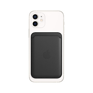 Apple Leather Wallet with MagSafe (for iPhone) - Black (Previous Version, Without Find My)