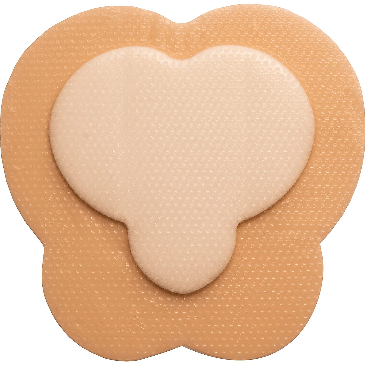 Areza Medical - Ultra-Absorbent Silicone Foam Wound Dressing - Waterproof - with Adhesive Border - sterile - designed for Sacral Wounds - 7" X 6.8" - 5 PCS Per Box