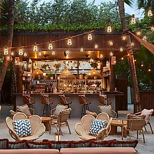 Egcol ST35 Replacement Bulbs,25 Pack Edison Light Bulbs fits C7/E12 Base,Shatterproof 5watt Incandescent Bulbs,String Light Bulbs for Indoor Outdoor Garden,Backyard,Warm White