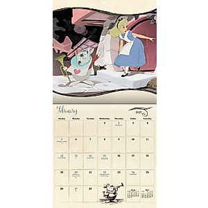 2023 Disney Alice and Wonderland Wall Calendar