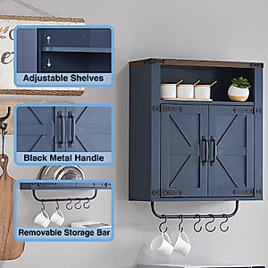 Wnutrees Cabinet Blue