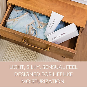 Coconu Water Based Personal Lubricant | Vegan | for Couples, Men, Women and Personal Use | Cruelty Free, Edible, Hypoallergenic | 3.0 oz