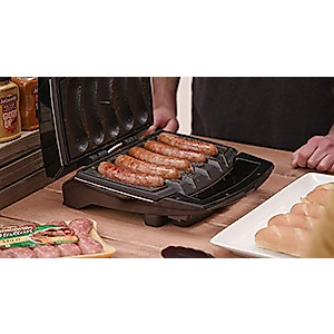 Johnsonville Sizzling Sausage Electric Indoor Grill