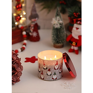 Christmas Candle, Xmas Cookies Scented Candle, Large 3 Wicks, 14 oz